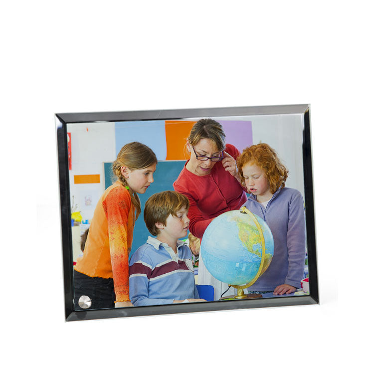 Glass Panel With Stand - 23 x 18 cm – UKBlanks Ltd