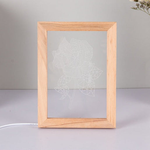 Laser Engravable LED Acrylic Photo Light ThinkBaba Laser Supplies ...